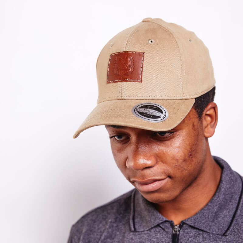Leather Branded Cap – College Shoppe