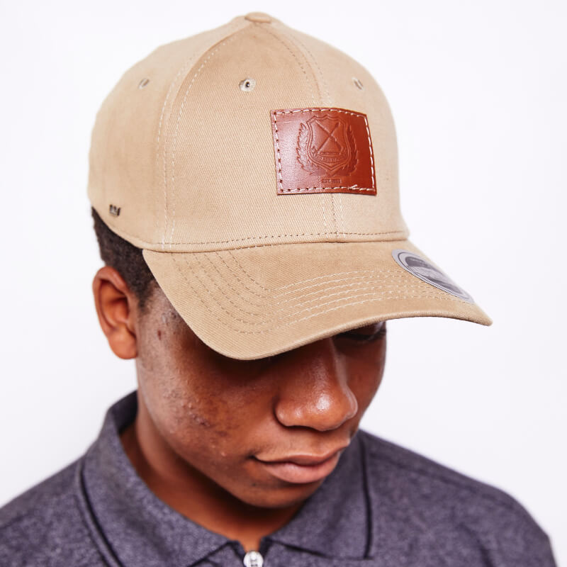 Leather Branded Cap – College Shoppe